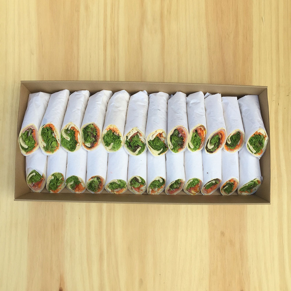 Fresh Made Platter of Wraps