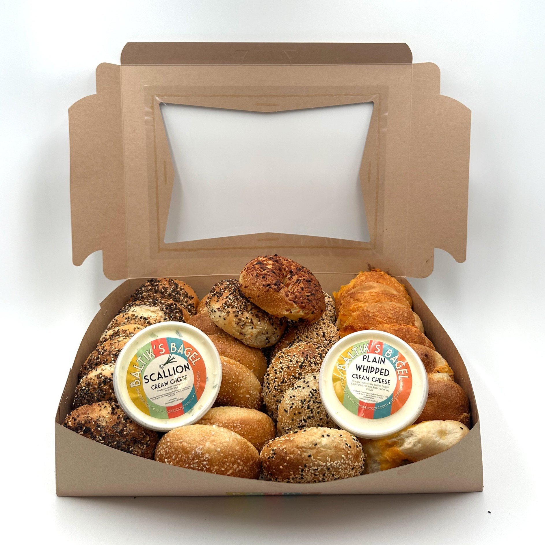 Super Hero - 50 Assorted Bagels & 10 Cream Cheeses