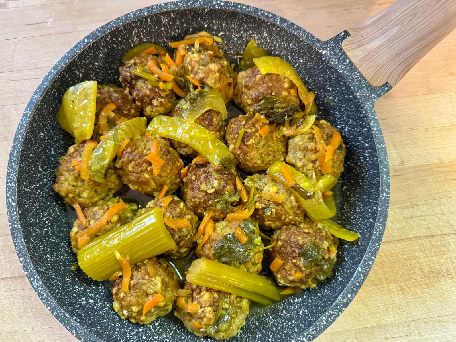 Beef Meatballs Meal