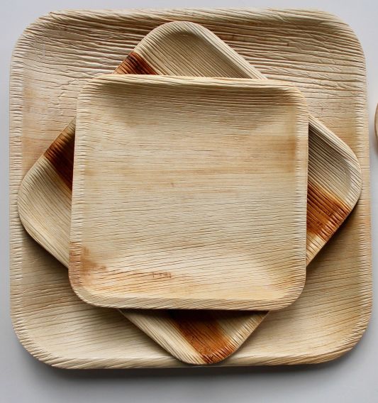 Dinnerware: Pressed Palm Leaf Plates