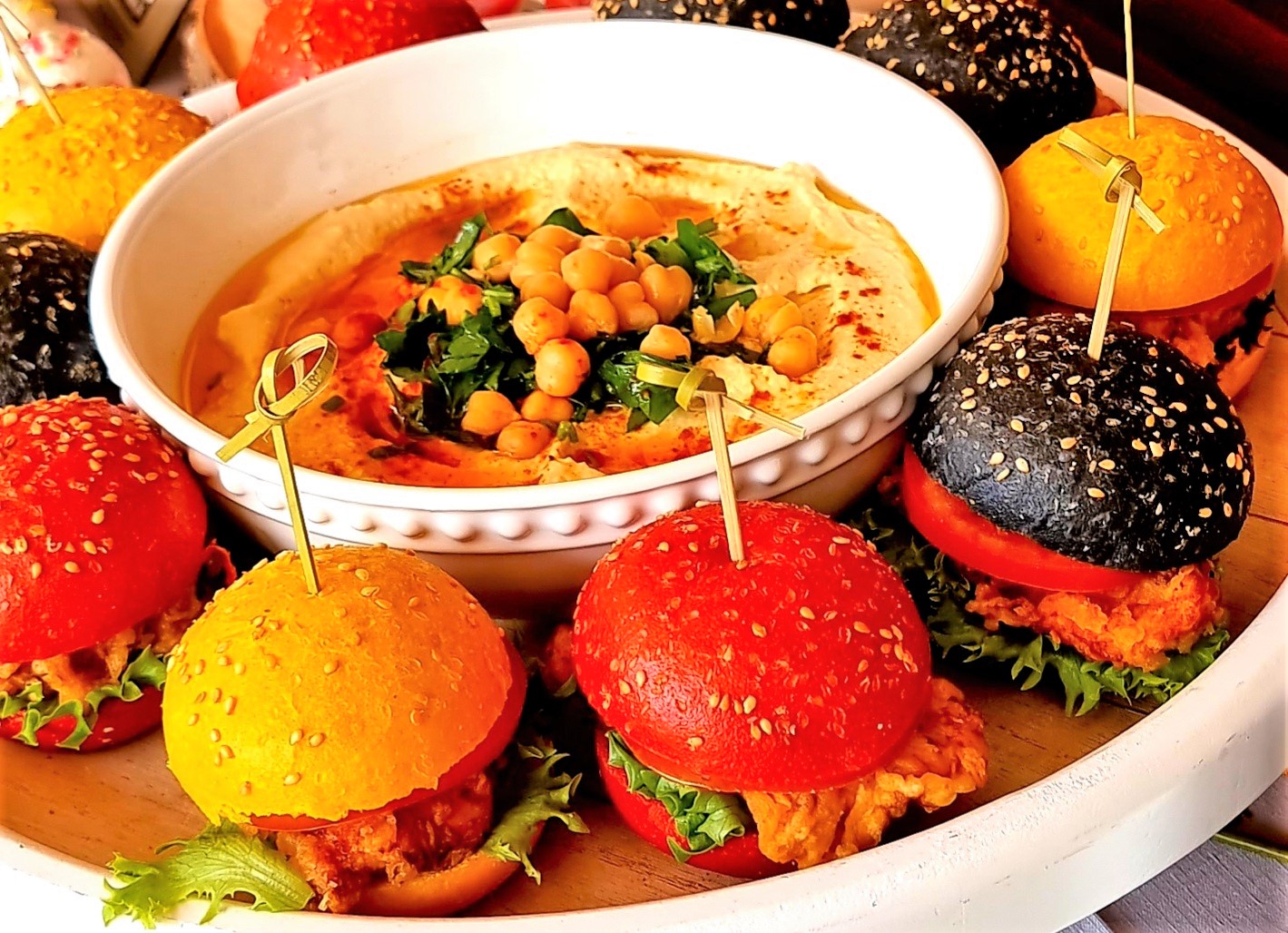 Mini Crispy Chicken Burger