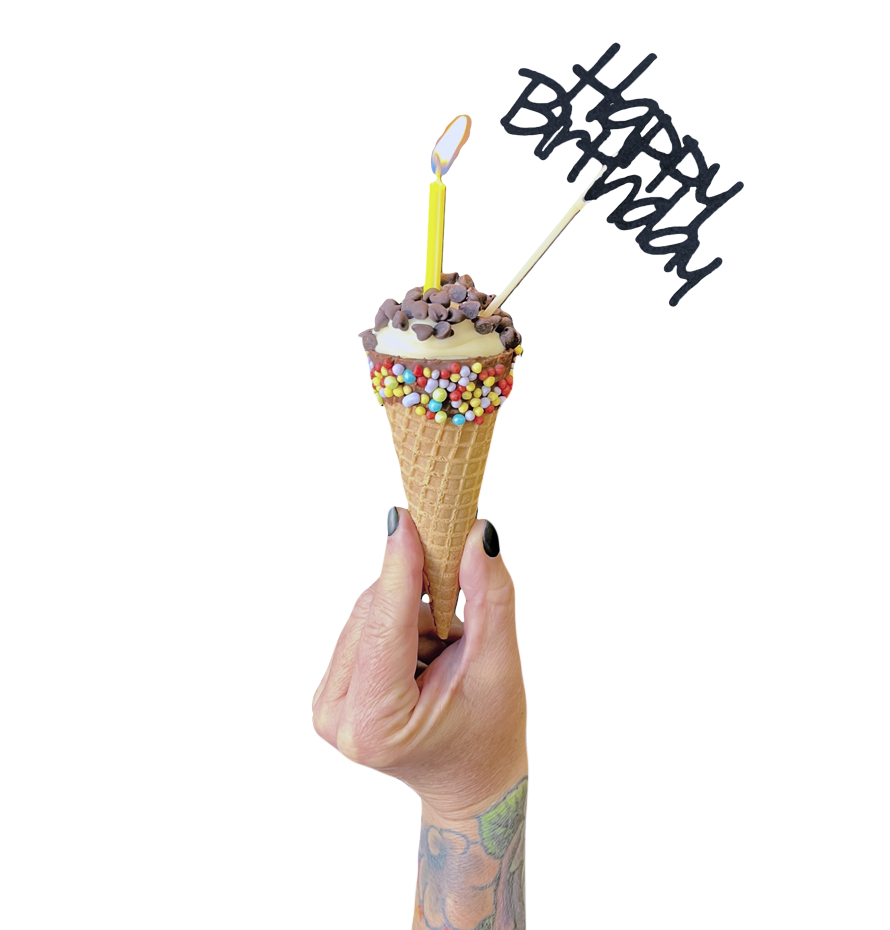 BIRTHDAY CONE-OLI
