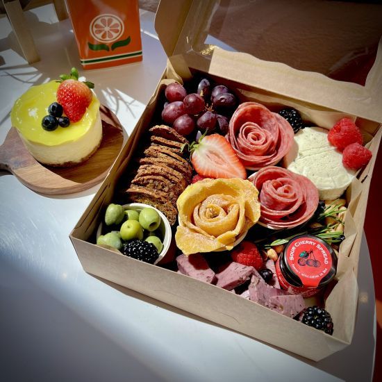 Cheese Meat Board Online Ordering - Charcuterie Box Catering Delivery ...