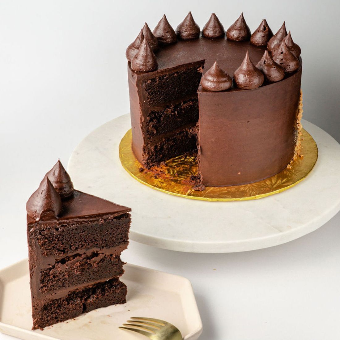 Double Chocolate Cake