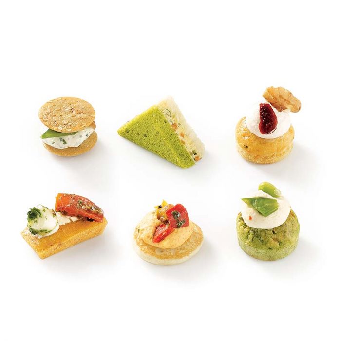 Luxury Vegetarian Canapes Selection For 10