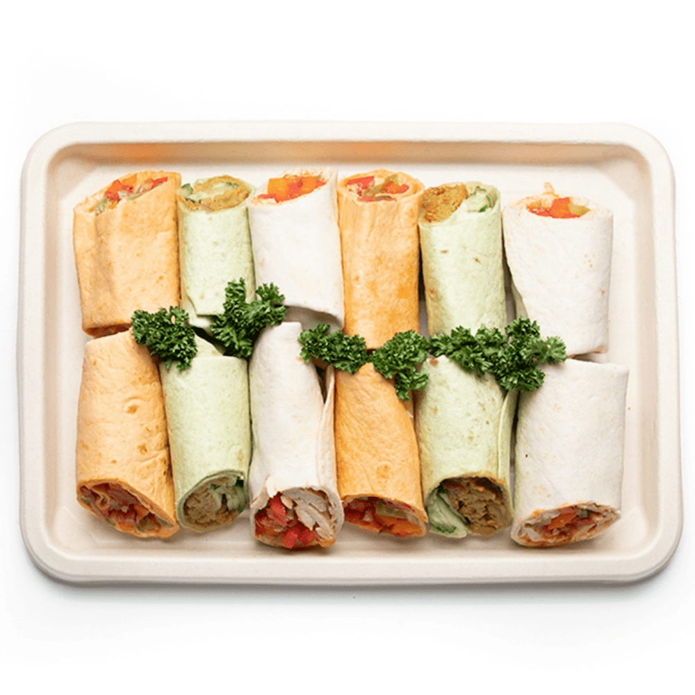 Vegan Assorted Wrap Platter (4 people)