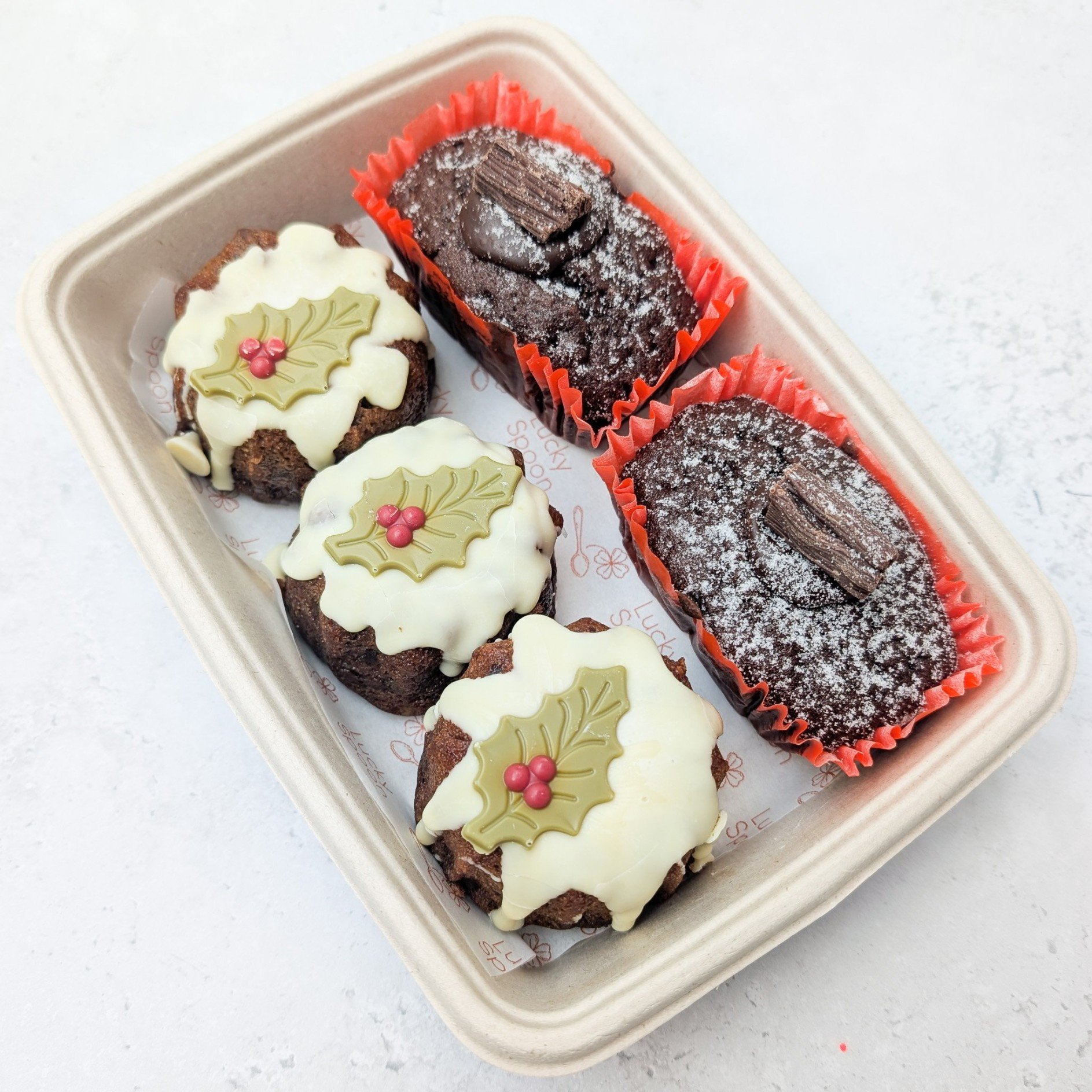 Christmas Cakes Selection