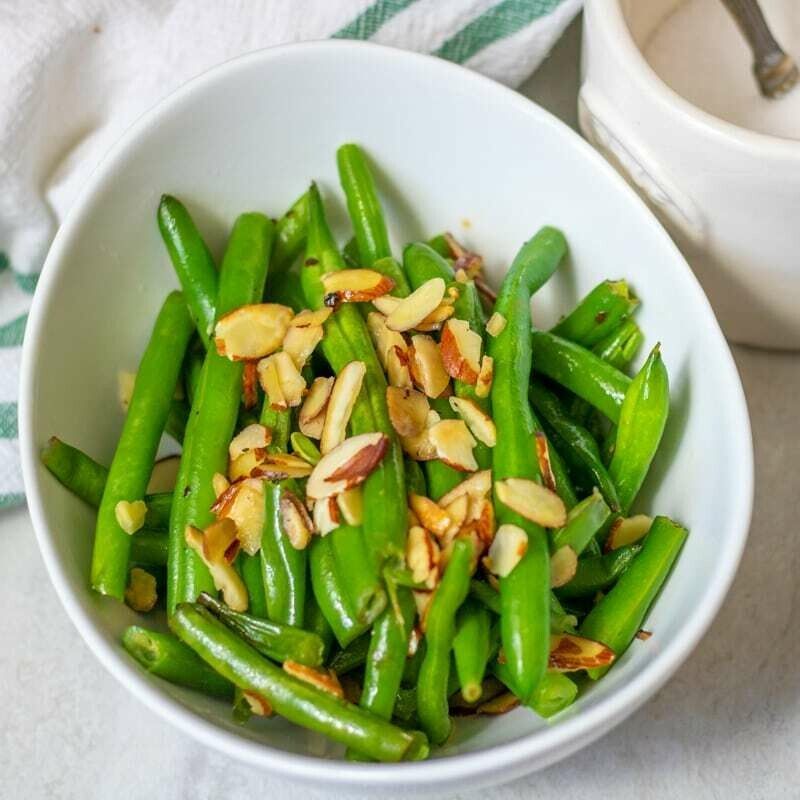 String beans Almondine by the Pound