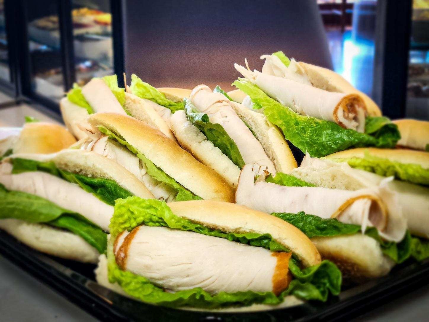 Finger Sandwich | Turkey Sandwiches by the Each