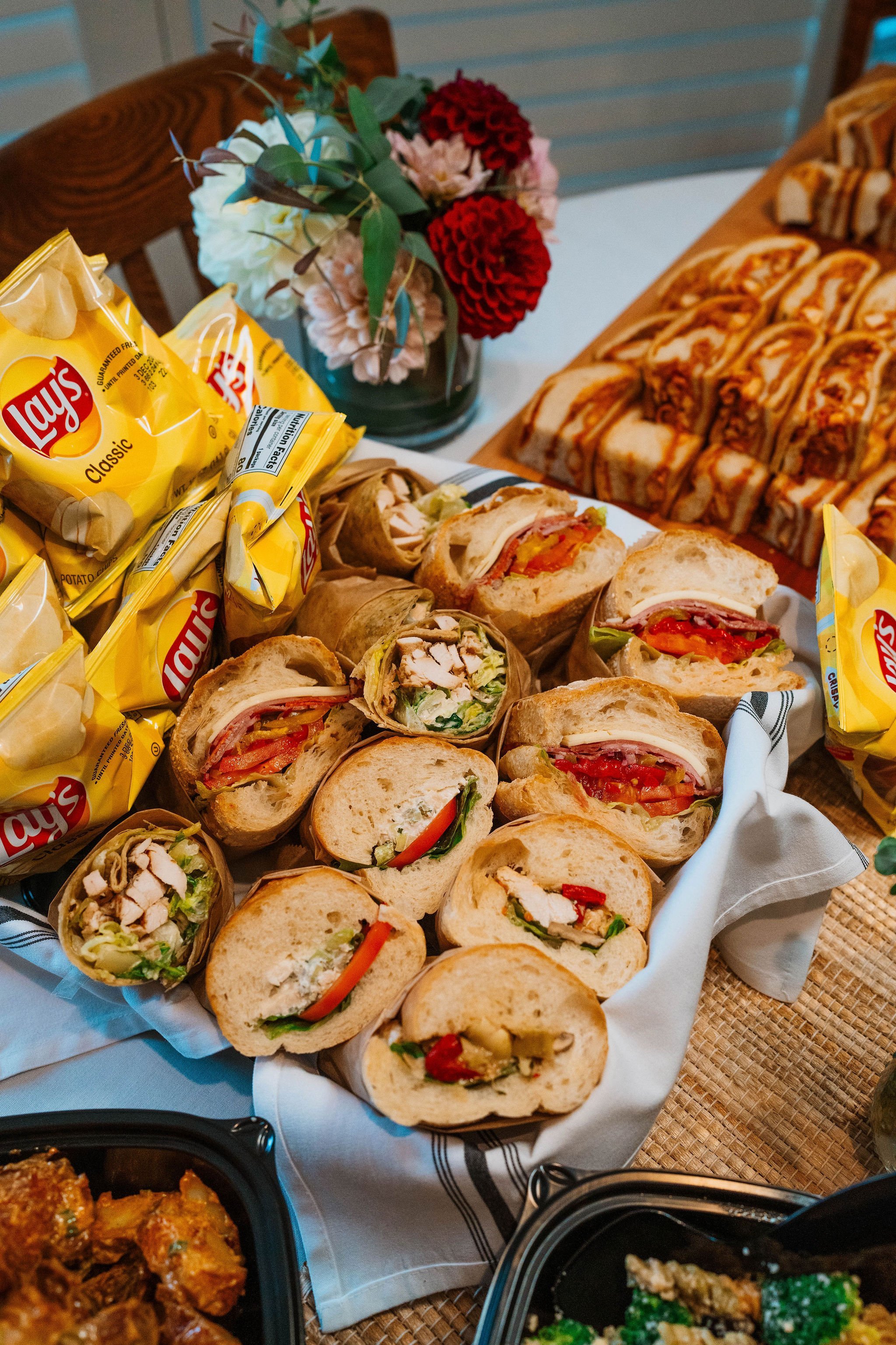 Assorted Half Sandwich Platters for 12