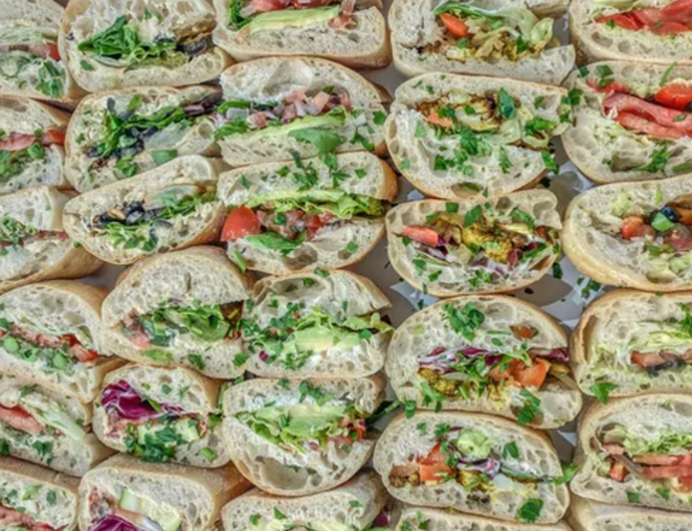 Vegetarian Panini Platter