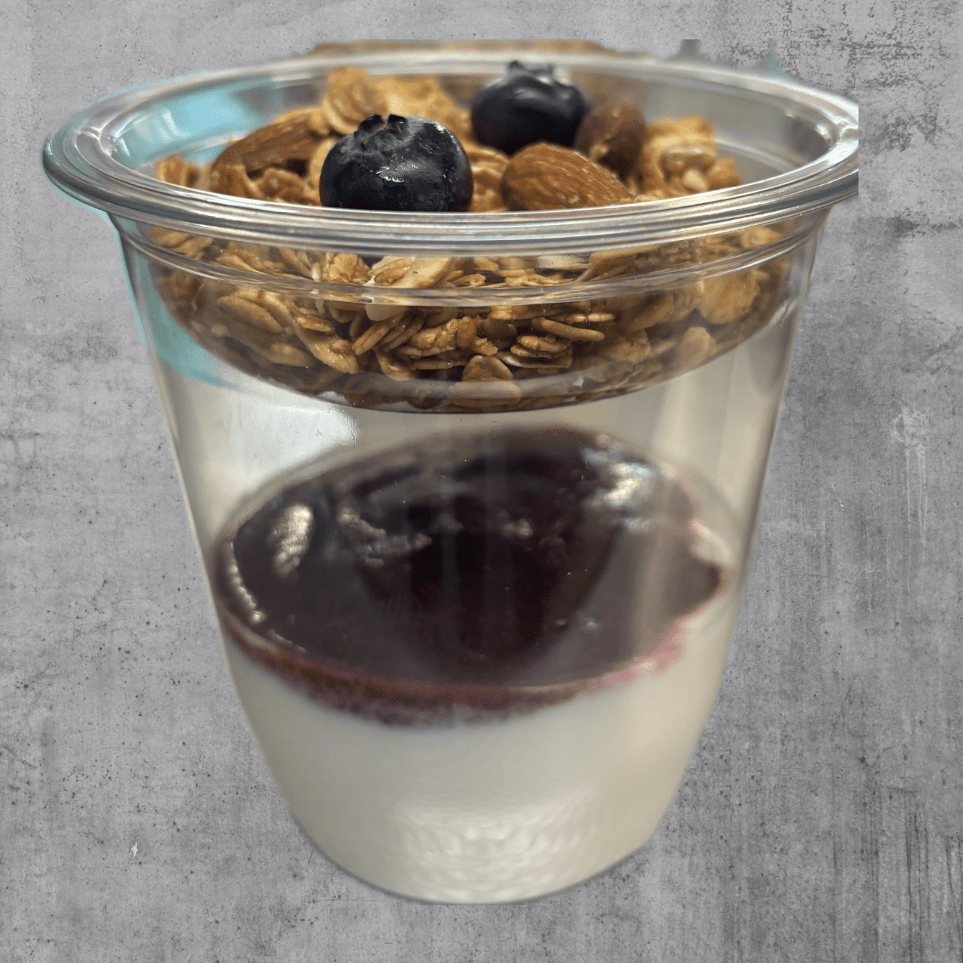Greek yogurt and Granola compote
