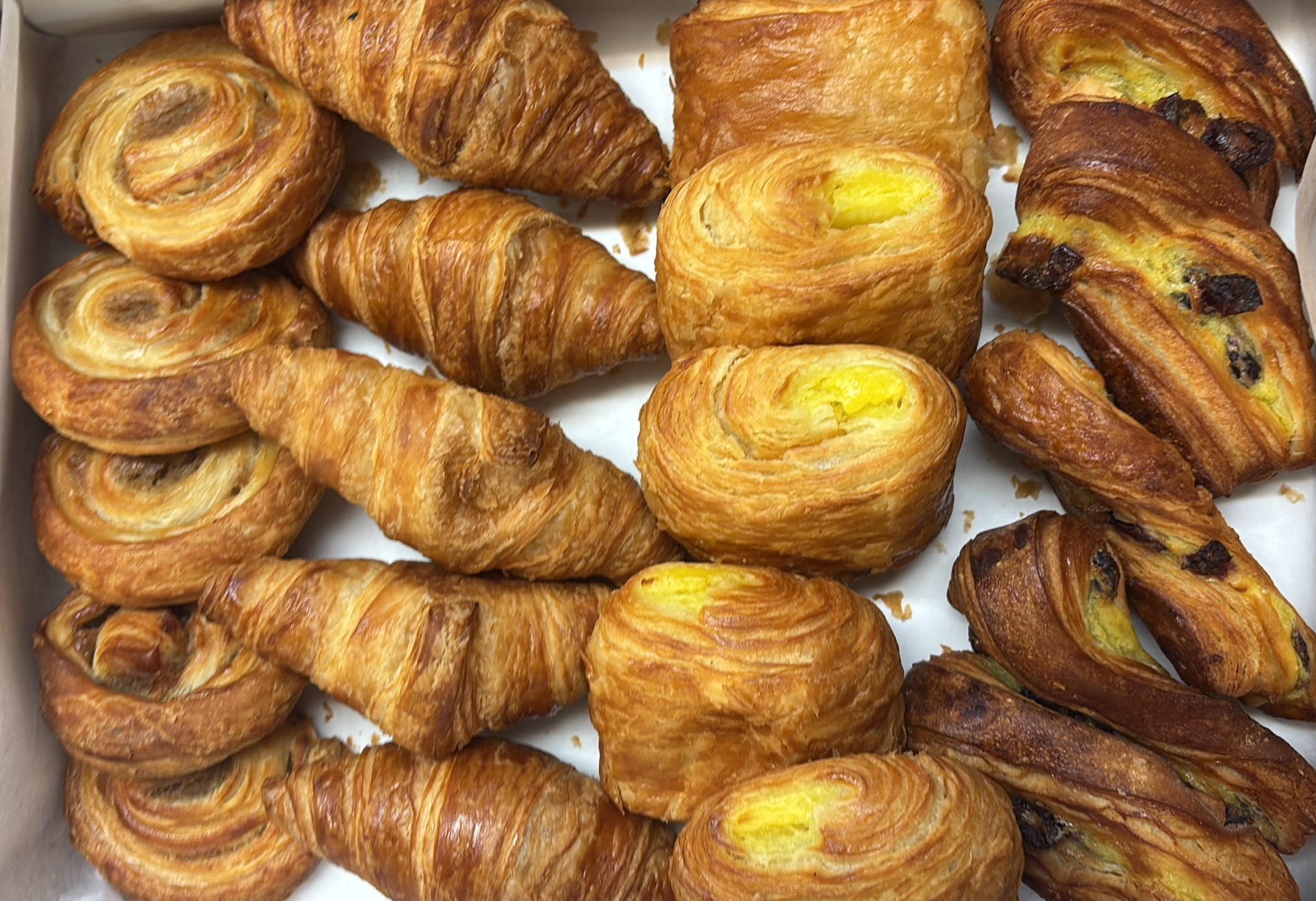 Mini Breakfast pastry box