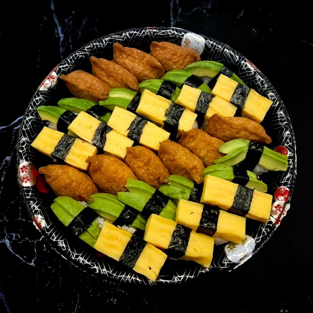 Peter's Veggie Nigiri Platter
