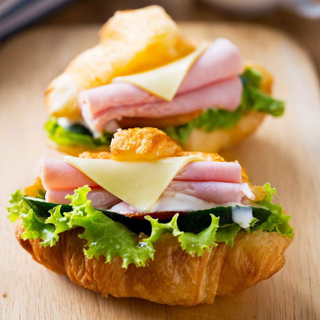 Mini Croissants Sandwiches