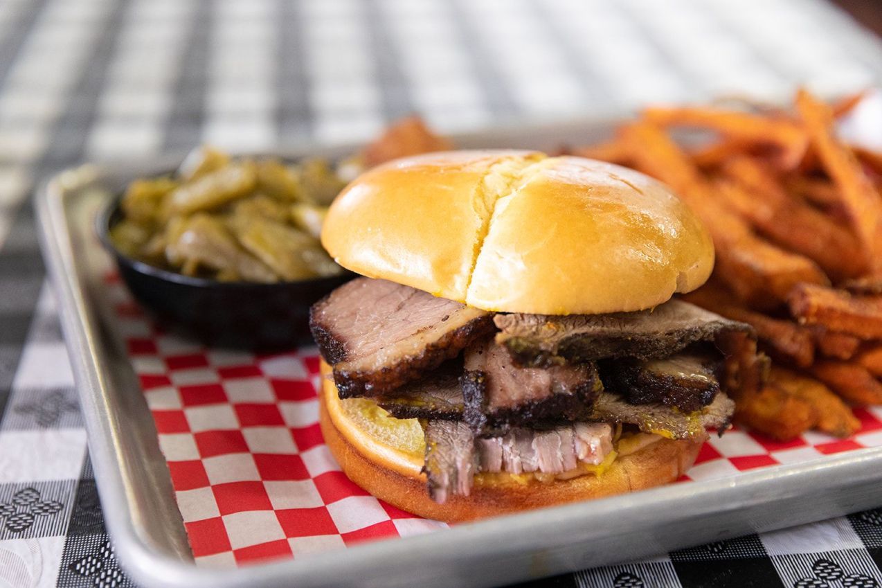 Large Beef Brisket Sandwich