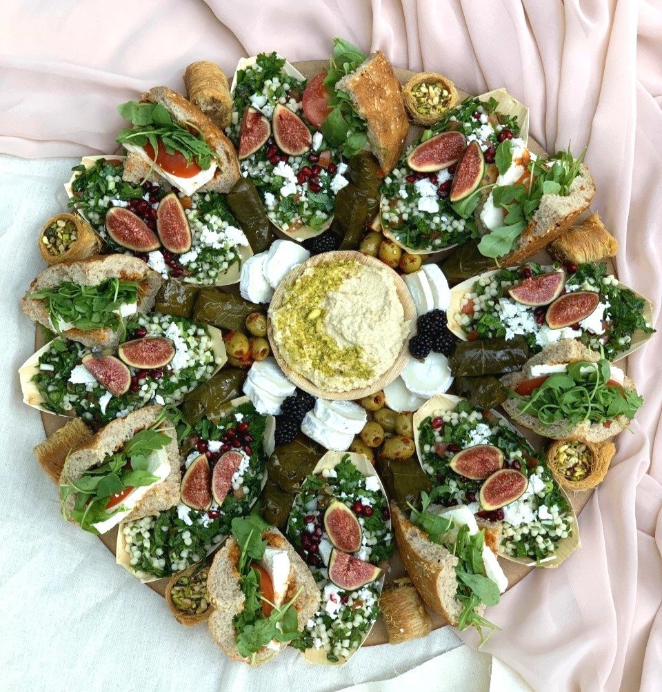 Lebanese Lunch Platter | Authentic Feast for 8 Guests