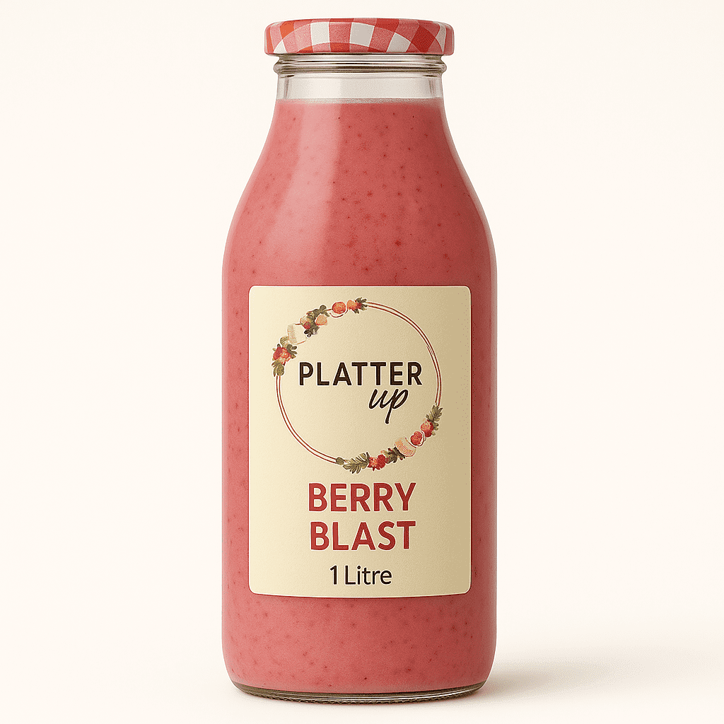 Berry Blast | 1 Litre Glass Bottle of Refreshing Juice