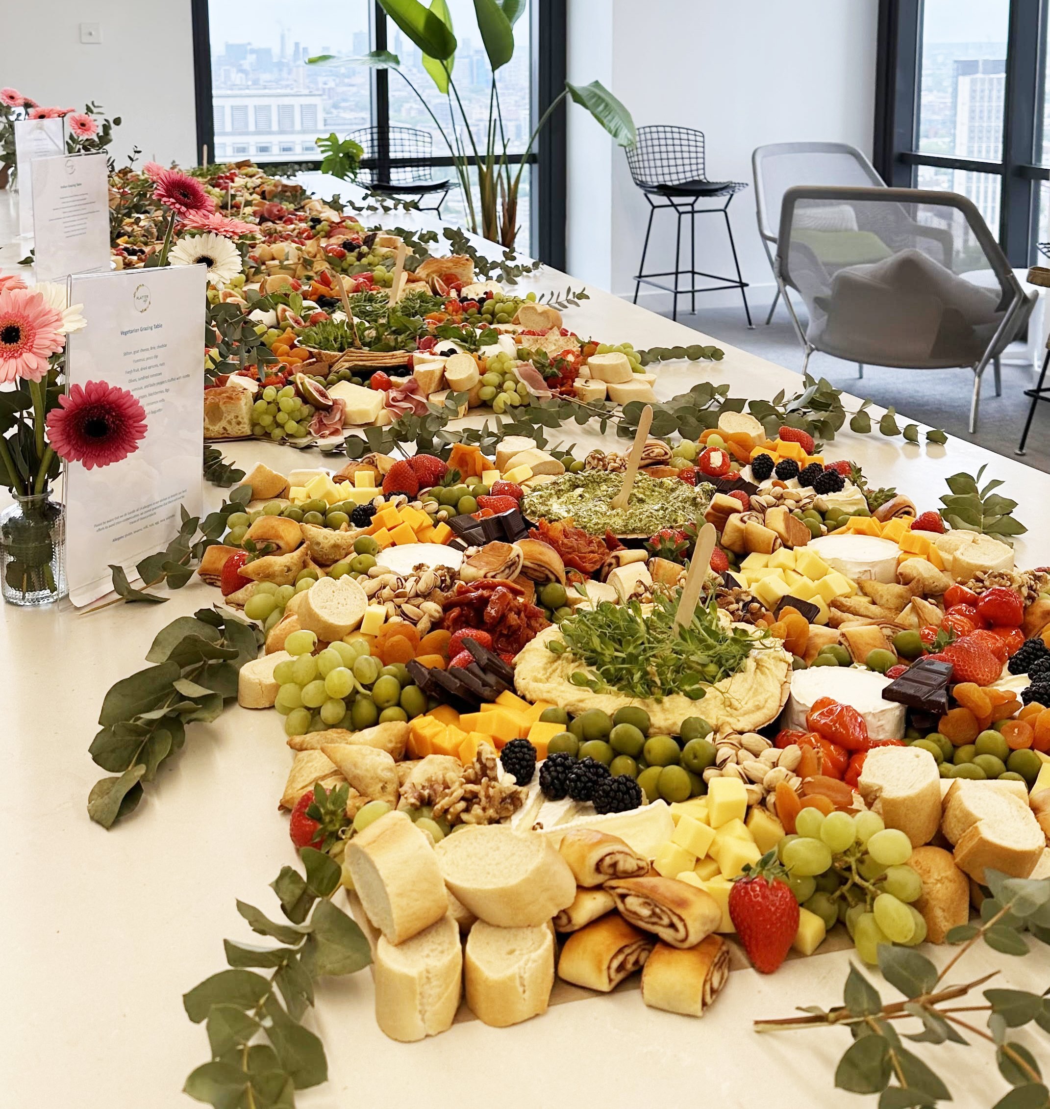 Vegetarian Grazing Table | Event Catering | Grazing Platters