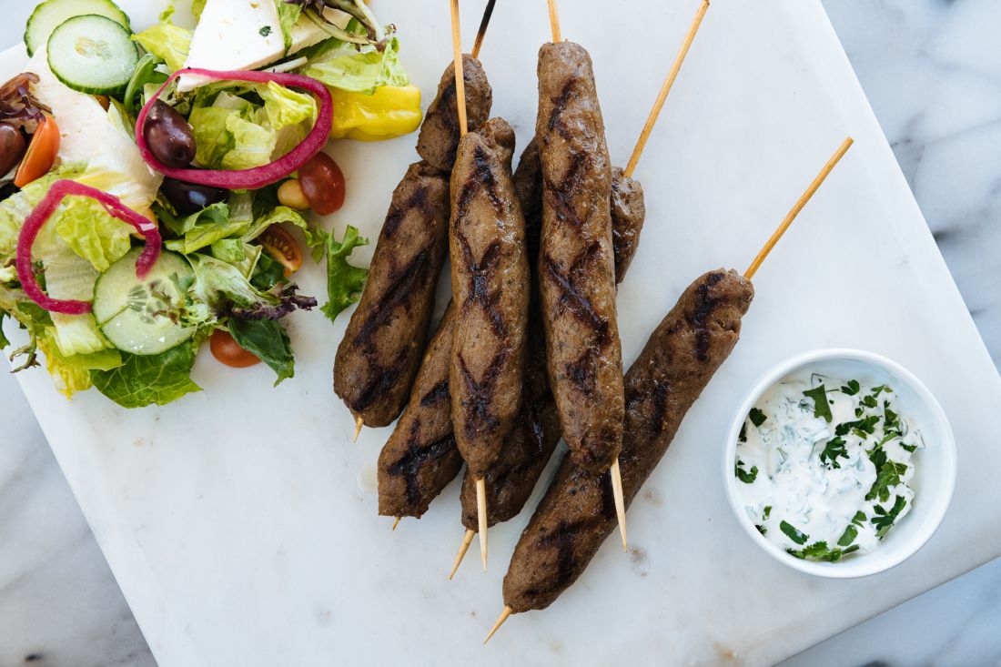 Grilled Shish Kabobs À La Cart