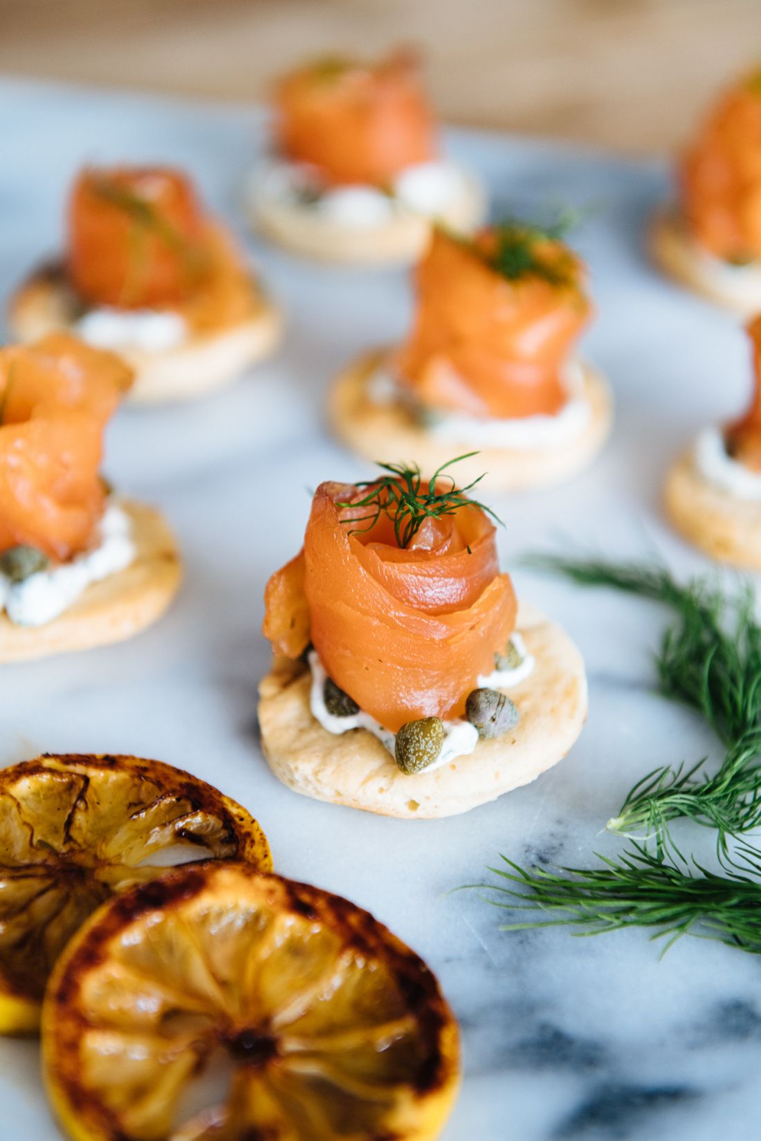 Salmon Canape* DOZ