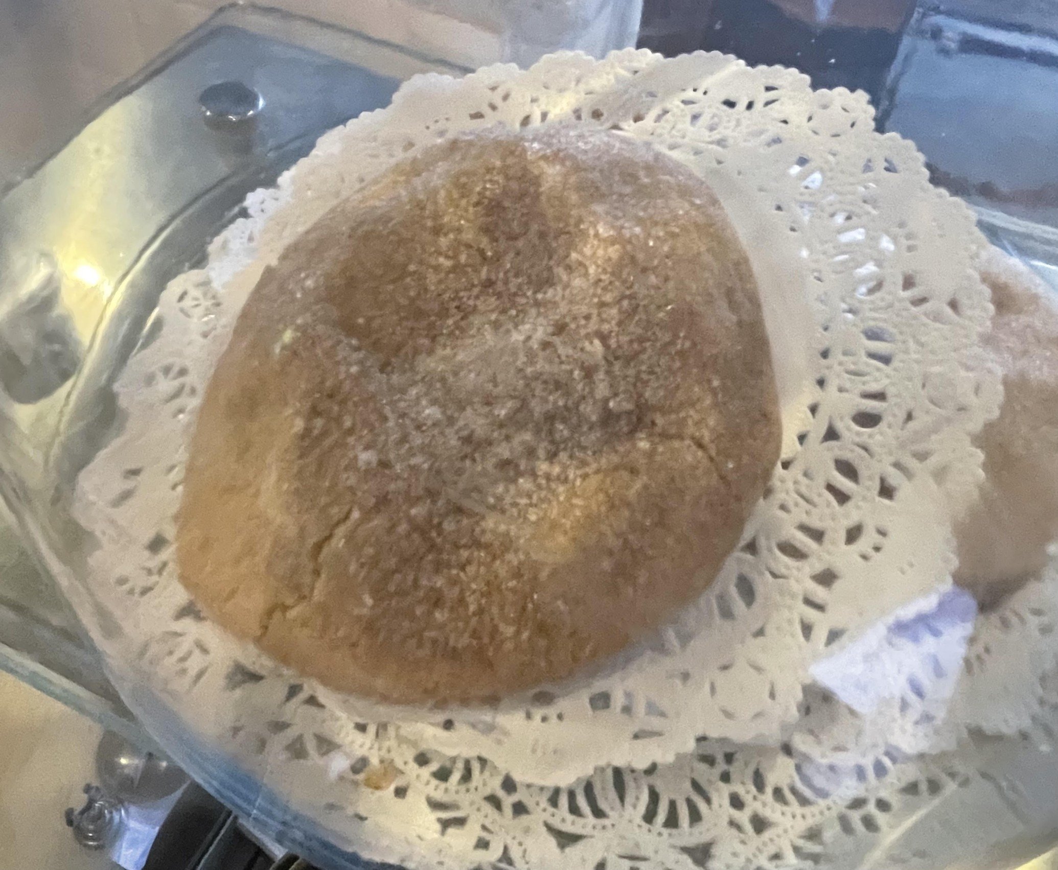 Platter of 6 Round Cookies